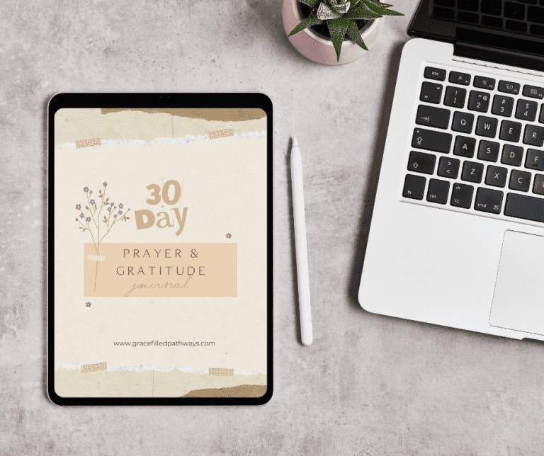 Free Christian Journal: 30 Days of Prayer and Gratitude