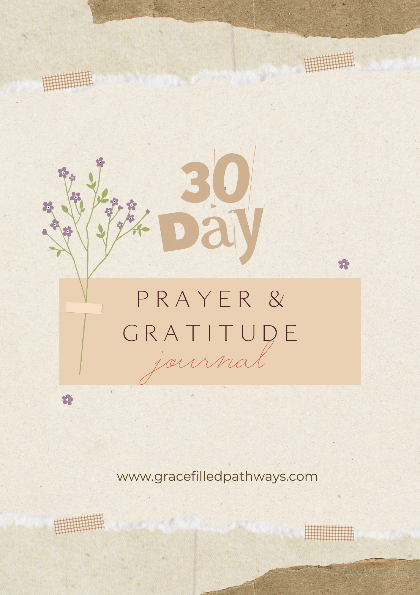 Free Christian Journal: 30 Days of Prayer and Gratitude