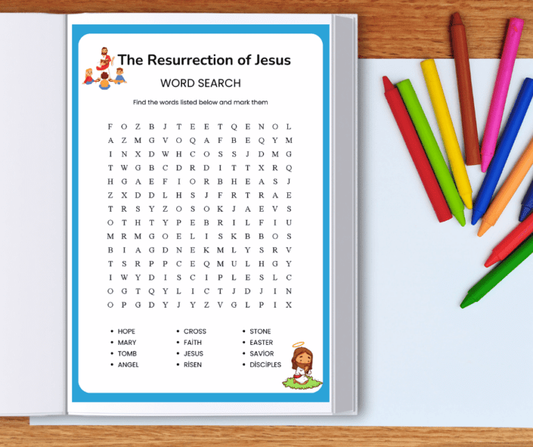 Free Easter Bible Activities Book for Kids – Download Now!