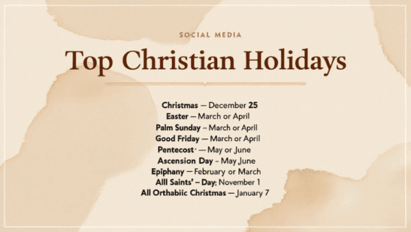 Top 10 Christian Holidays and Their Meaning: A Complete Guide